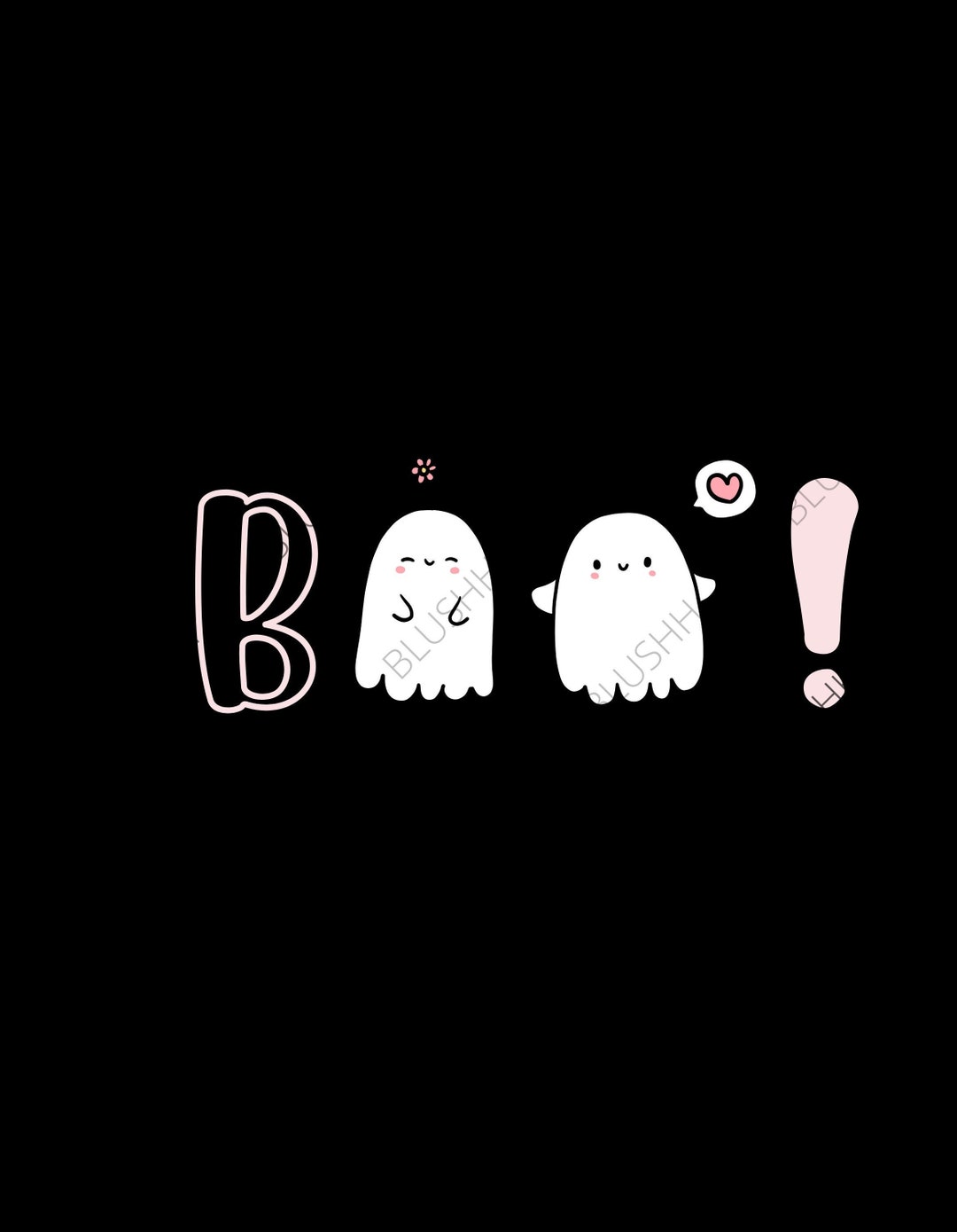 Boo Cute Ghost SVG, Png File for Cricut | Boo Ghost Sublimation Design ...