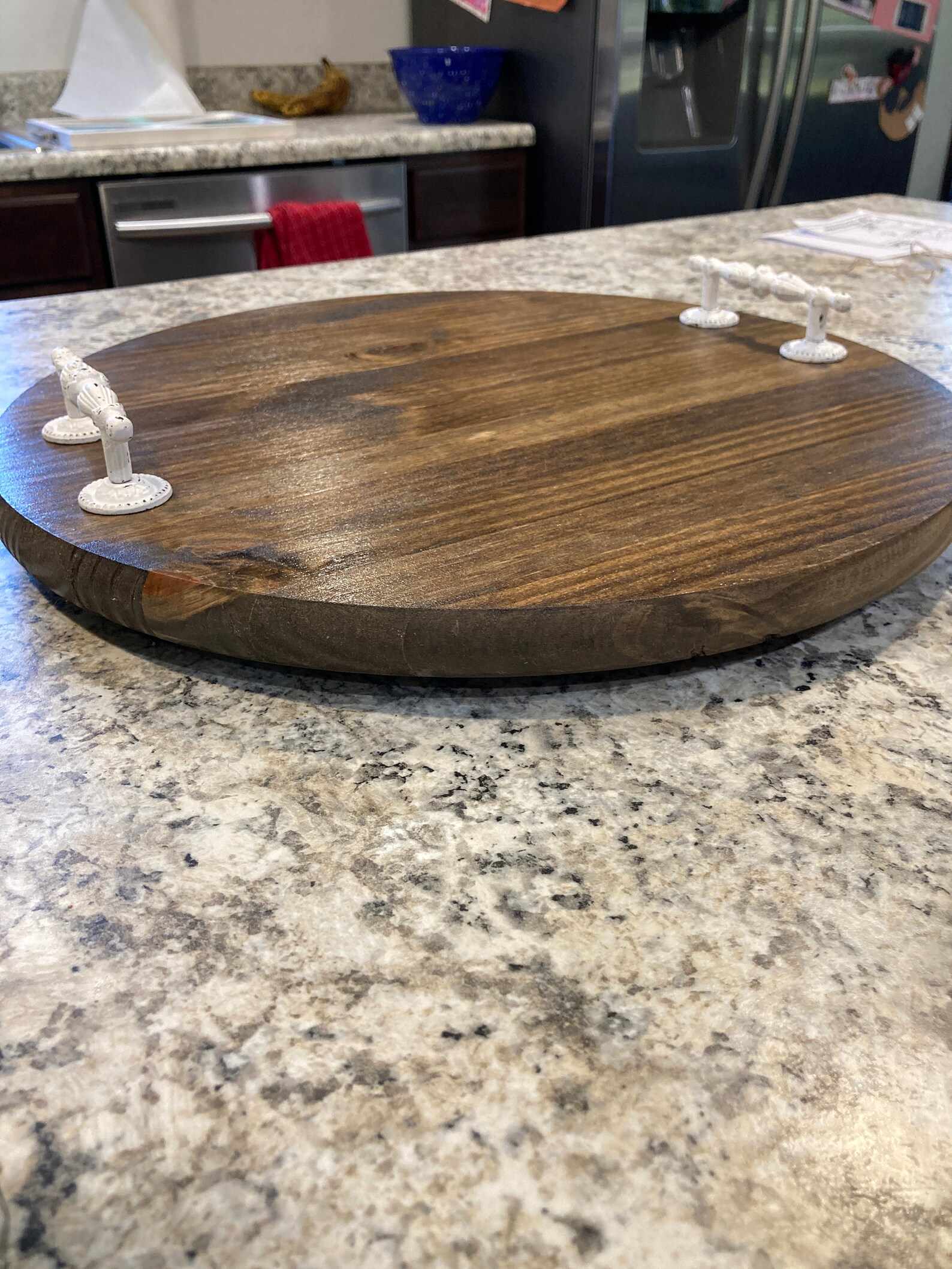 Rustic Lazy Susan Tray - Etsy