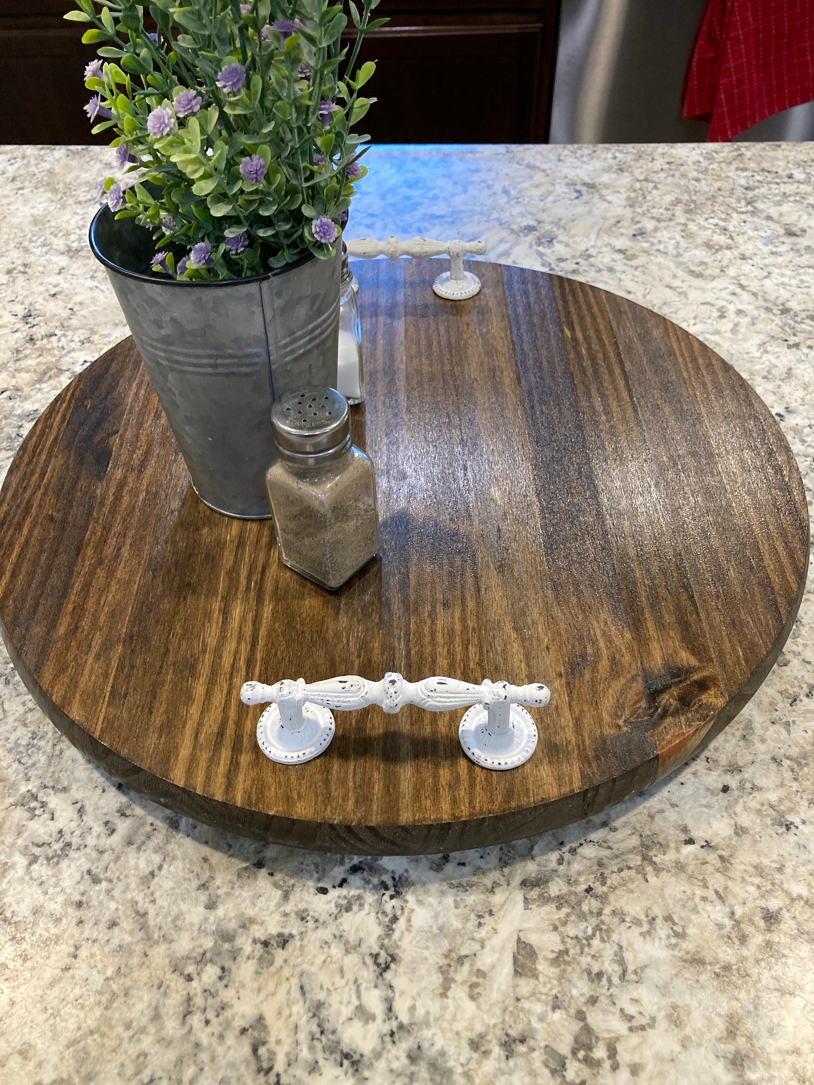 Rustic Lazy Susan Tray - Etsy