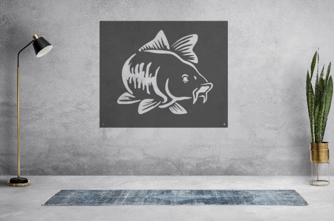 Carp Dxf & Svg File, Cnc Plasma Cut File - Etsy UK