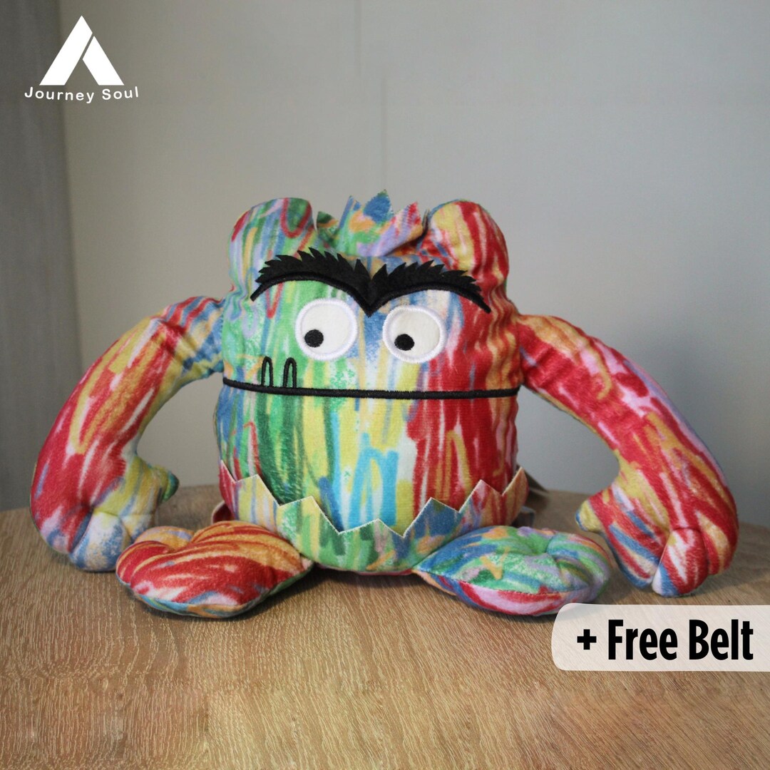 Plush Chalk Bag "monsterpop" - Etsy