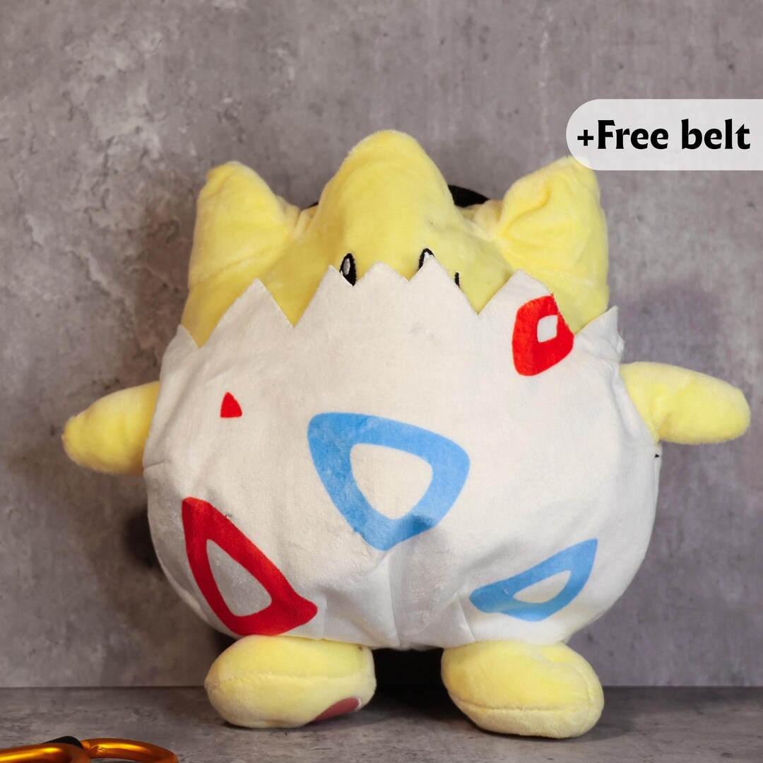 Togepi Pokémon Chalk Bag | Fairy-type Plush Climbing Bag | Soft ...