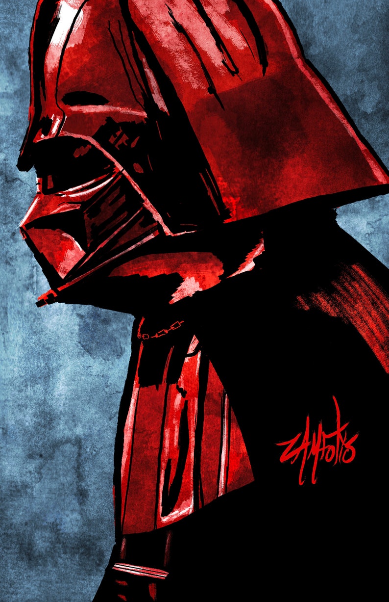 Dark Father 11x17 PRINT - Etsy