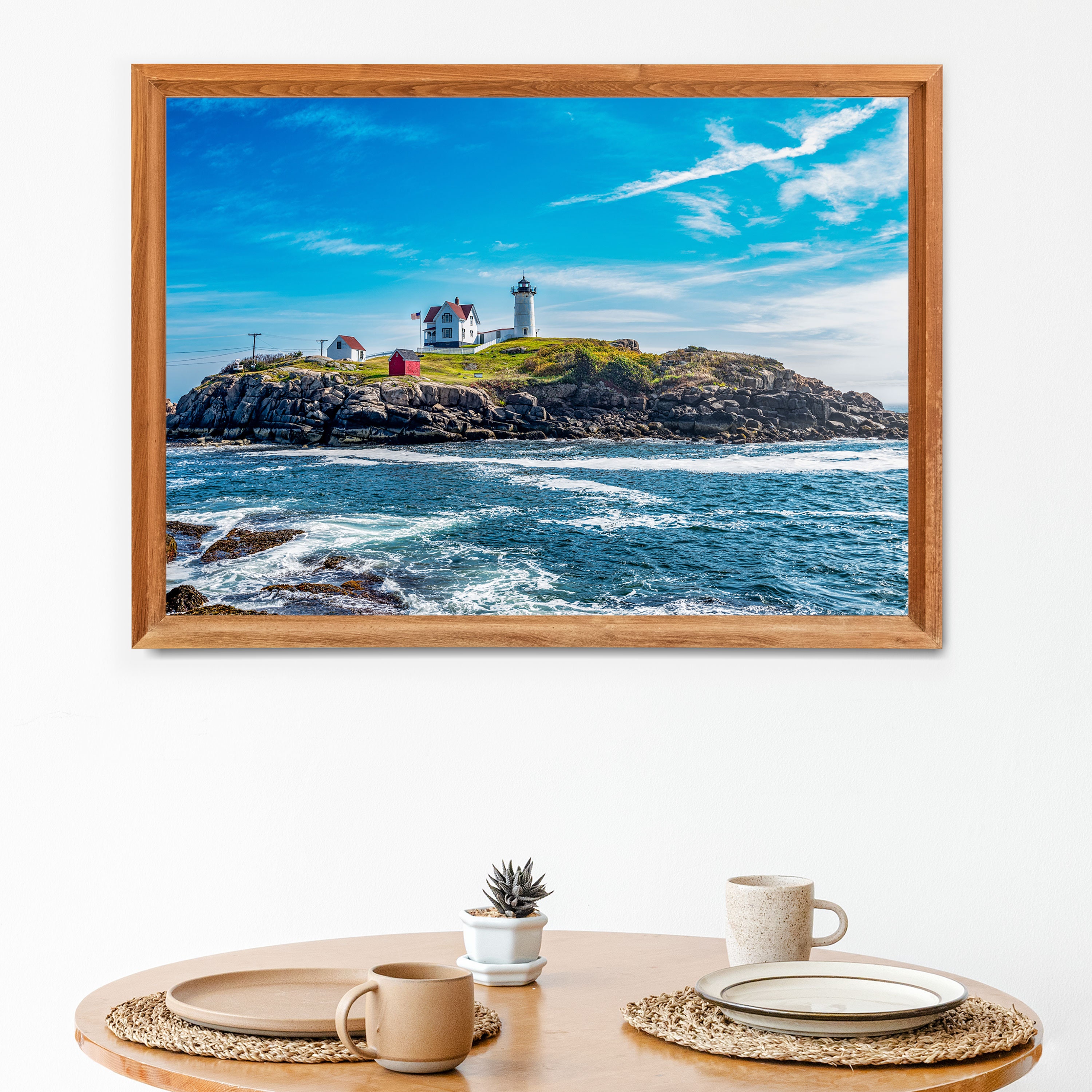 Lighthouse Print | Lighthouse Wall Art | Nubble Lighthouse | Lighthouse ...