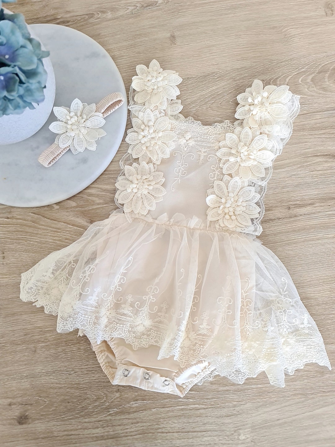 Baby Girl 1st Birthday Oufit, Baby Cake Smash Outfit, Baby Girl ...