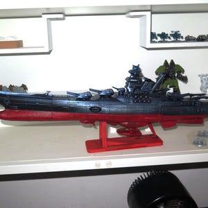 Starblazers Argo Spaceship 3d Model - Etsy