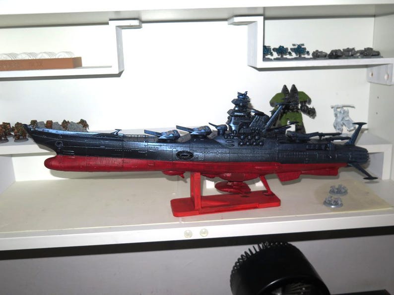 Starblazers Argo Spaceship 3d Model - Etsy