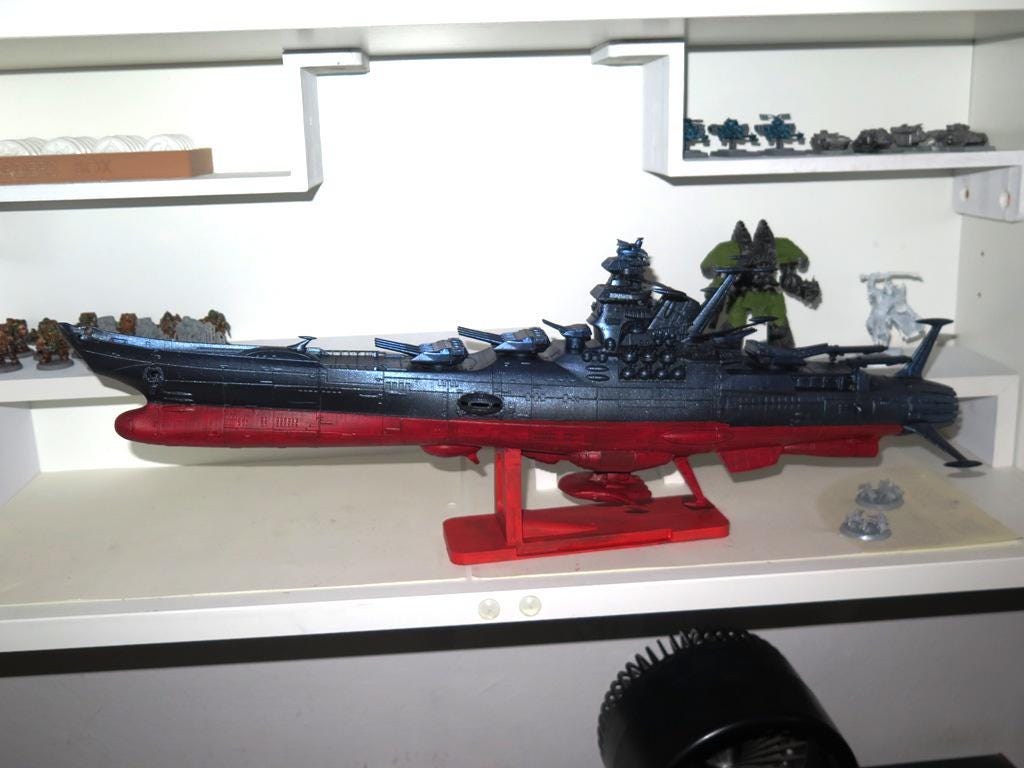 Starblazers Argo Spaceship 3d Model - Etsy