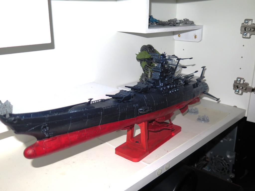 Starblazers Argo Spaceship 3d Model - Etsy