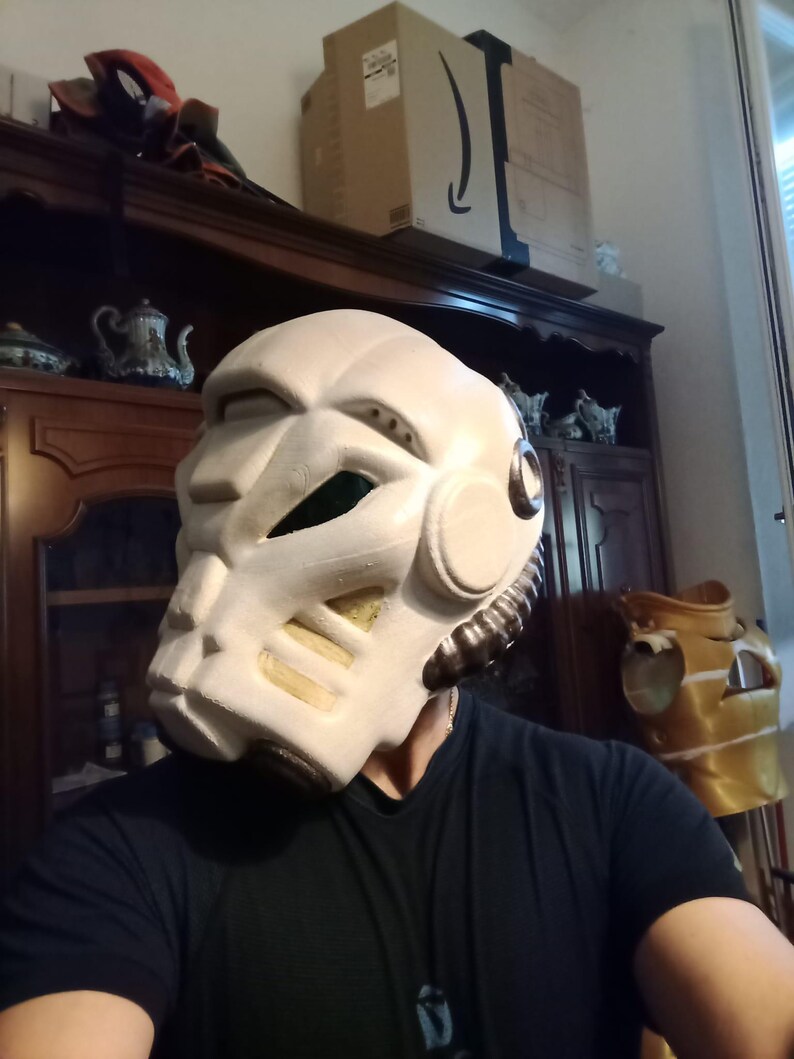 Terminator Helmet for Space Cosplay - Etsy