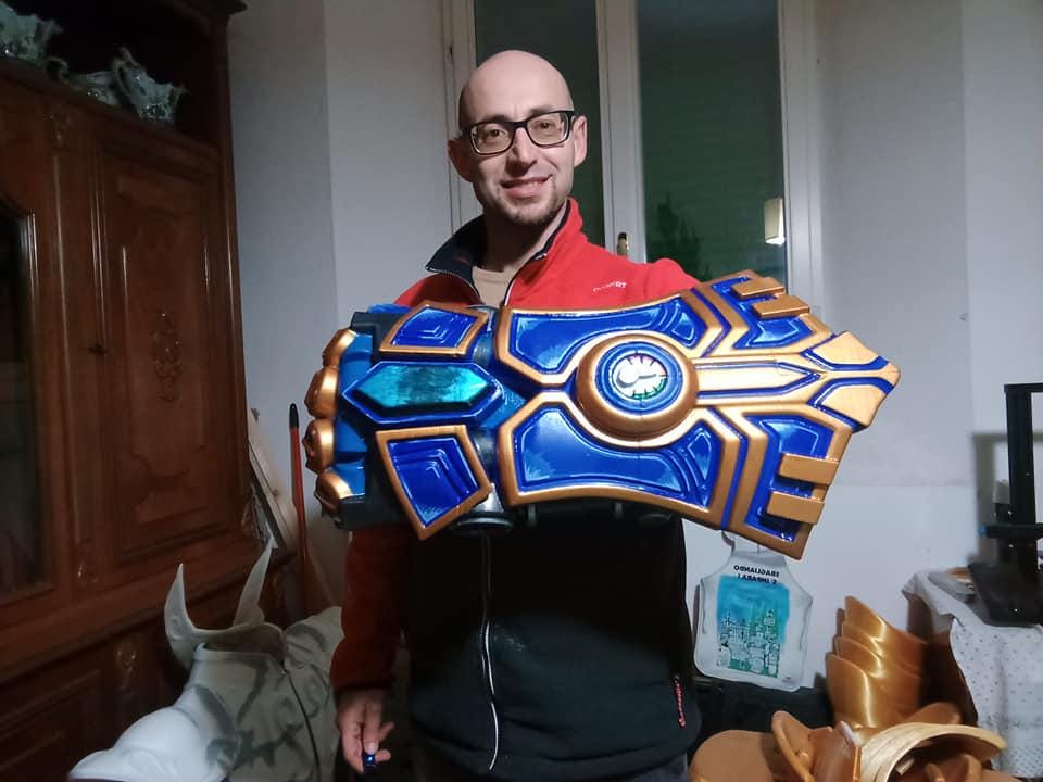Atlas Gauntlet From League of Legend Arcane Cosplay - Etsy