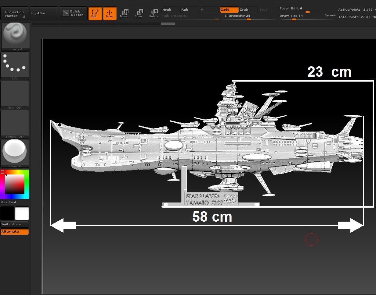 Starblazers Argo Spaceship 3d Model - Etsy