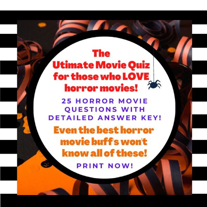 HORROR Movie Halloween Trivia! 25 Awesome Questions With Detailed ...