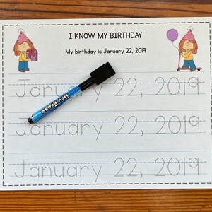 All About Me Preschool Curriculum / Name Writing Preschool Box ...