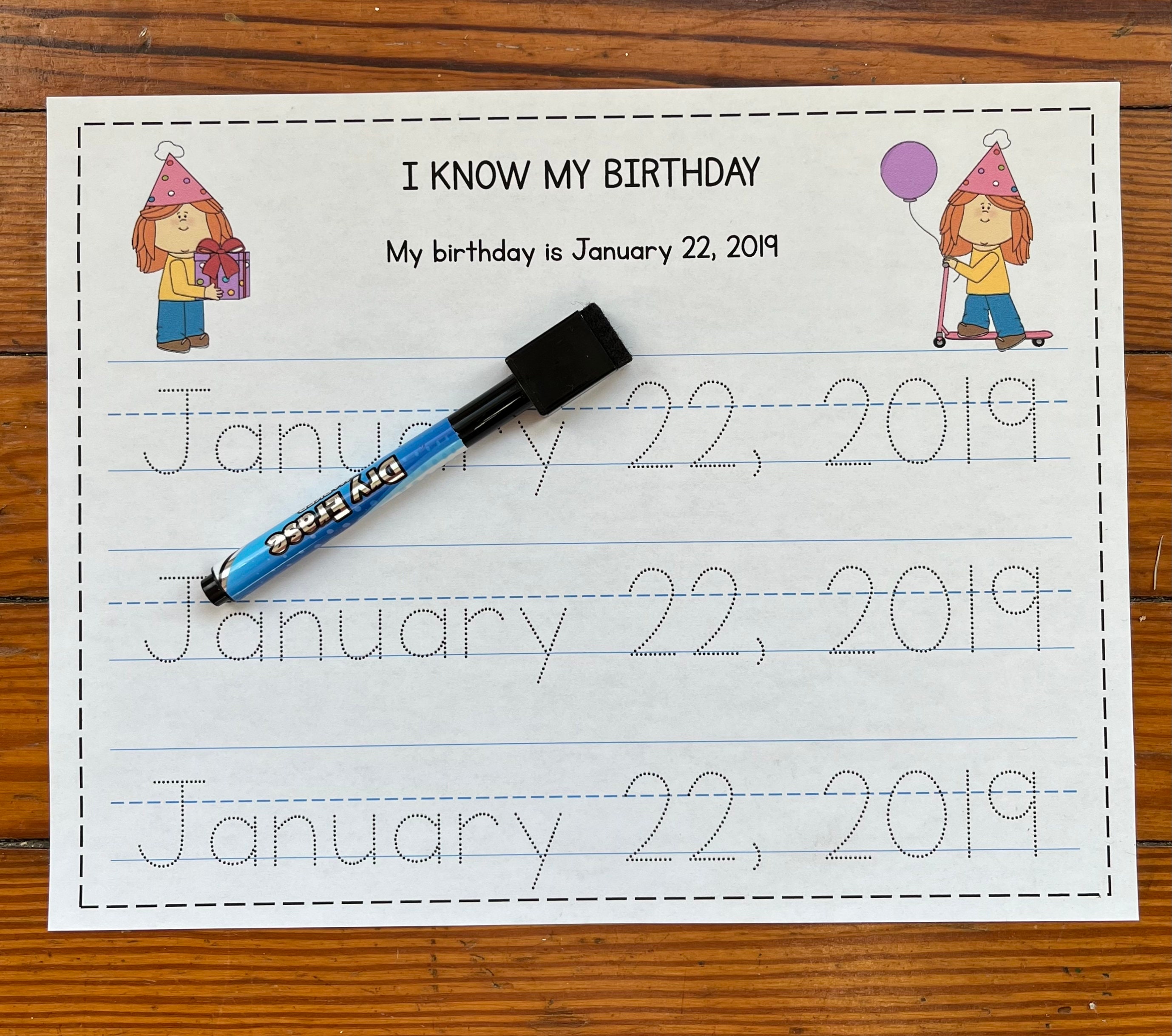 All About Me Preschool Curriculum / Name Writing Preschool Box ...