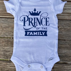Prince Coming Home Outfit, Baby Boy Gift Bundle, Prince Onesie Set ...