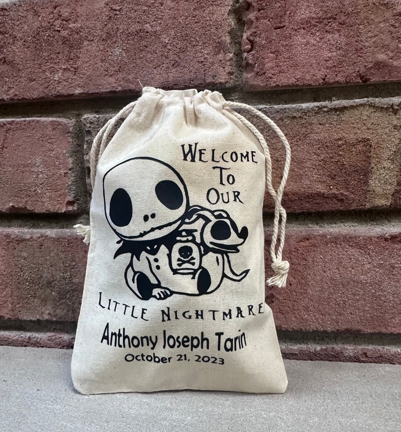 Nightmare Before Christmas Baby Shower Favors/ Baby Shower - Etsy