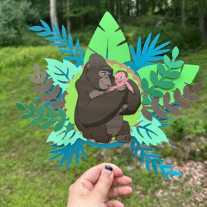 Baby Tarzan Cake Topper, Tarzan Baby Shower Cake Topper, Jungle Baby ...