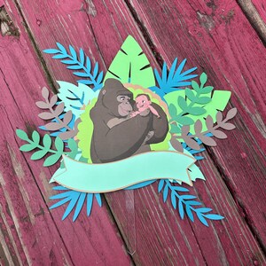 Baby Tarzan Cake Topper, Tarzan Baby Shower Cake Topper, Jungle Baby ...
