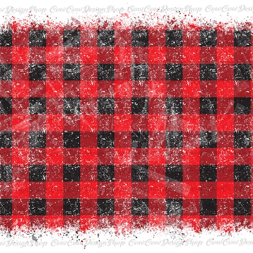 Distressed Buffalo Plaid PNG Background Sublimate Download - Etsy