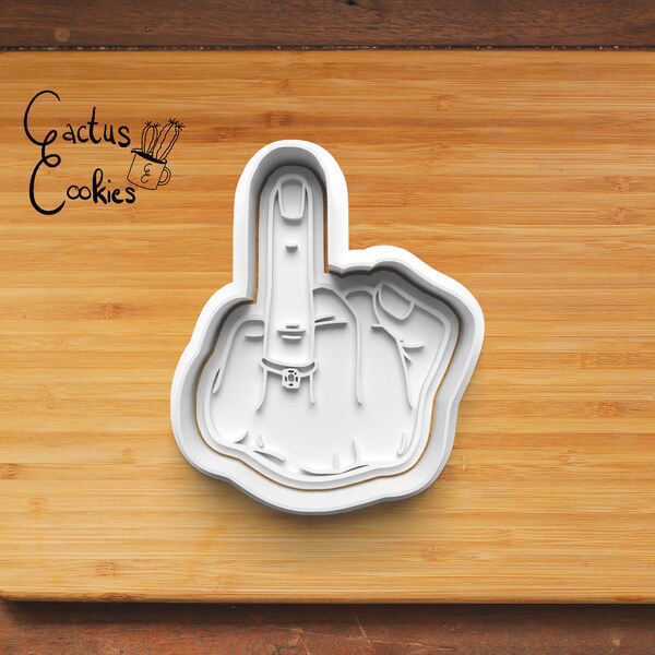 Finger Cookie Cutter - Etsy