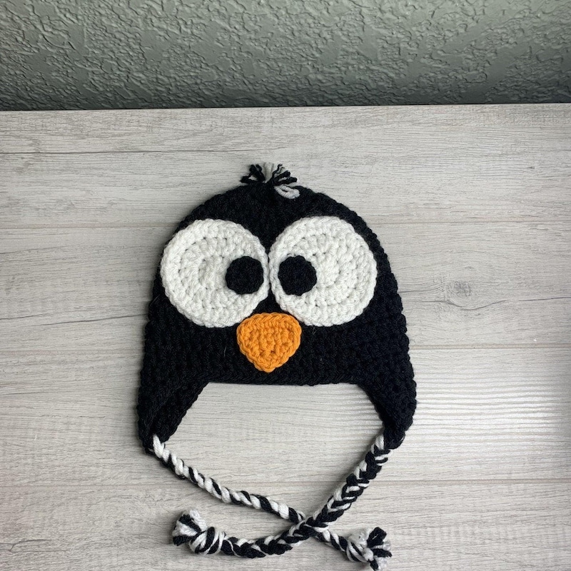 Penguin Hat - Etsy