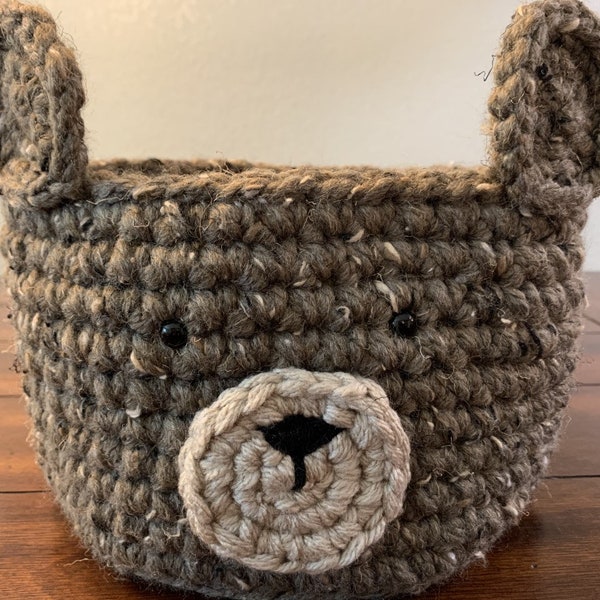Bear Basket - Etsy