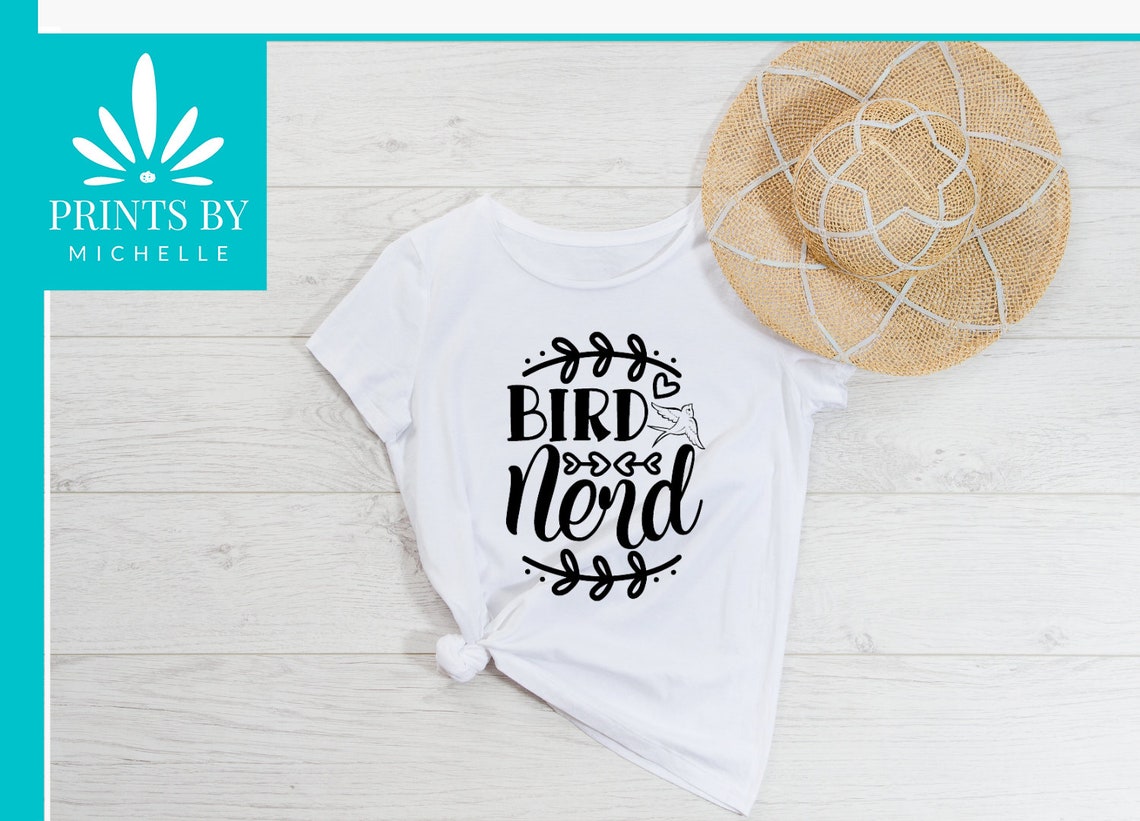 Bird Nerd SVG Digital File, Bird SVG, Birding, SGV File Cricuit Clipart ...