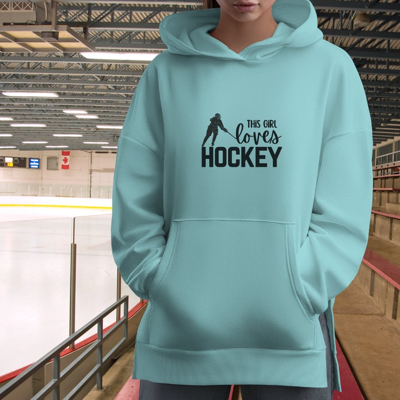 NEW 6 Graphic Hockey Girl 2.0 SVG Digital File, Hockey Players, Womens ...