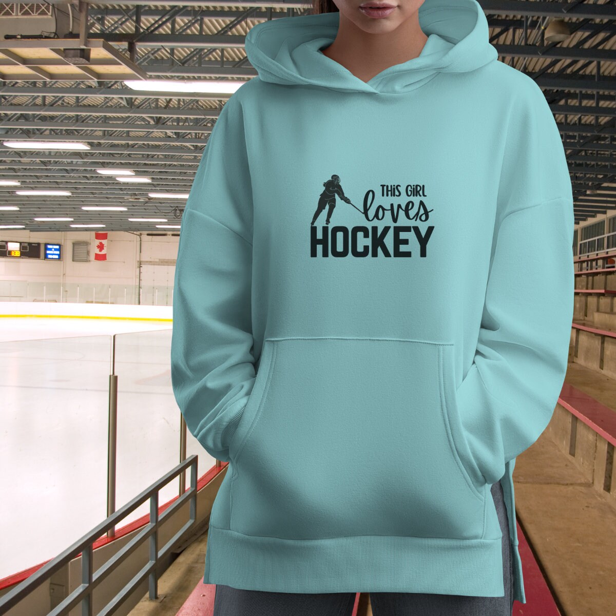 NEW 6 Graphic Hockey Girl 2.0 SVG Digital File, Hockey Players, Womens ...