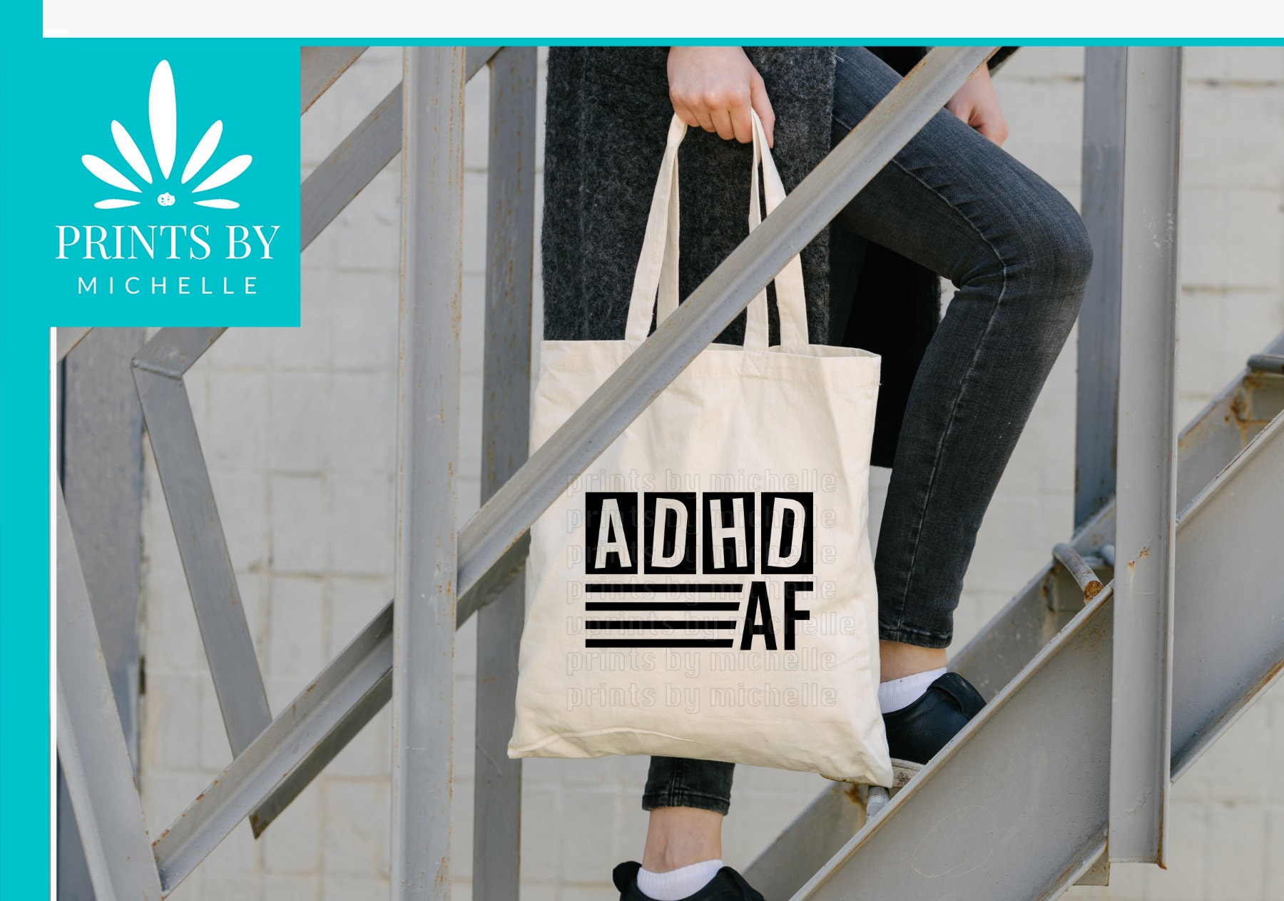ADHD AF - Celebrate Neurodivergent SVG Digital File, Digital File ...