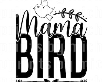 5 Graphic Bird Bundle SVG Digital File, Bird Nerd, Bird Lover, SVG, SGV ...