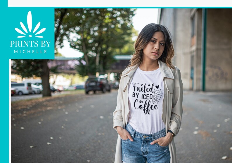 6 Iced Coffee SVG Bundle Digital File, Coffee Lover, Cold Brew SVG, SGV File Cricut Clipart ...