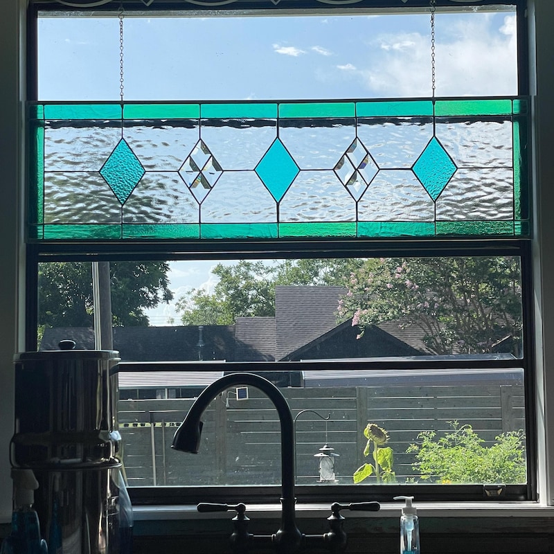 Stain Glass Valance - Etsy