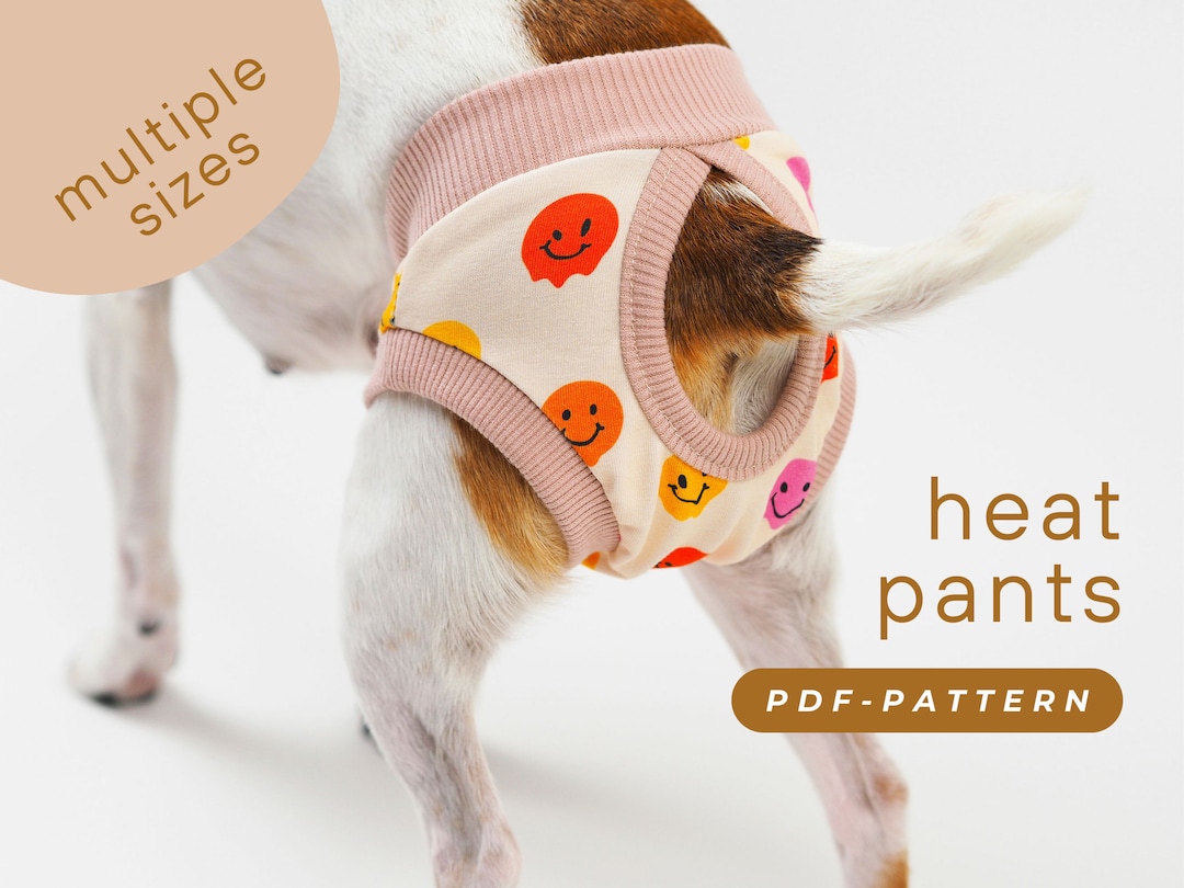 DOWLOAD SEWING PATTERN / Heat Pants for Your Dog Pdf Sewing - Etsy