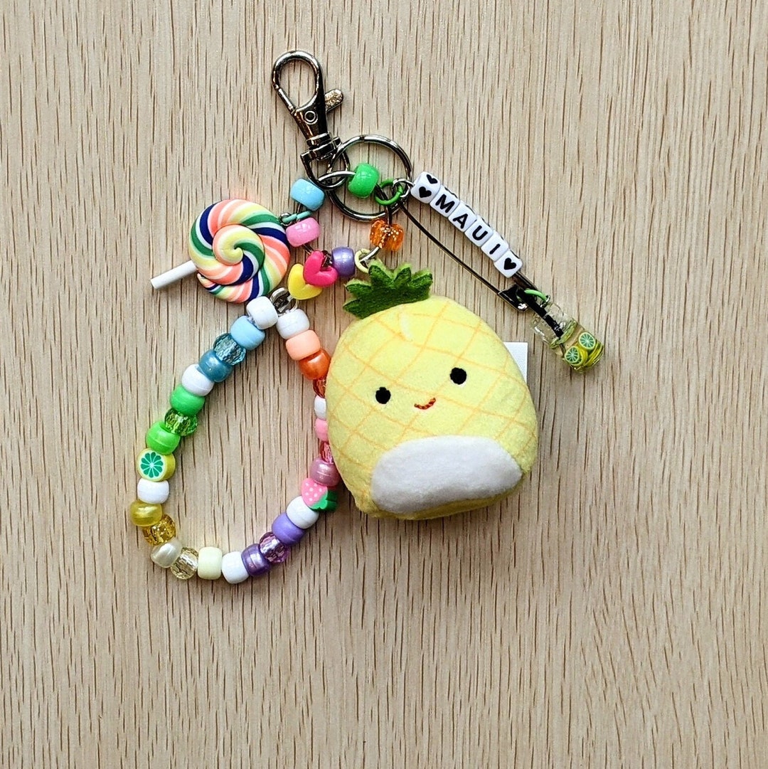 Fruit Squishmallow Keychains, Personalized Squish Clip - Etsy Canada