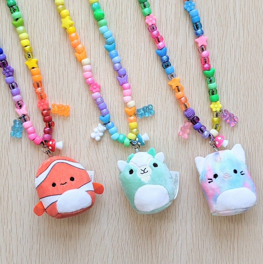 Squishmallow Charm Necklace, Personalized Squishmallow - Etsy