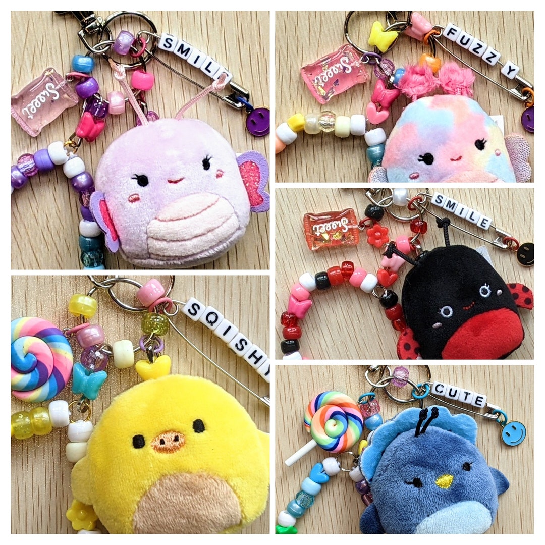 Birds-butterflies-bugs Squishmallow Keychains, Personalized Squish Clip ...