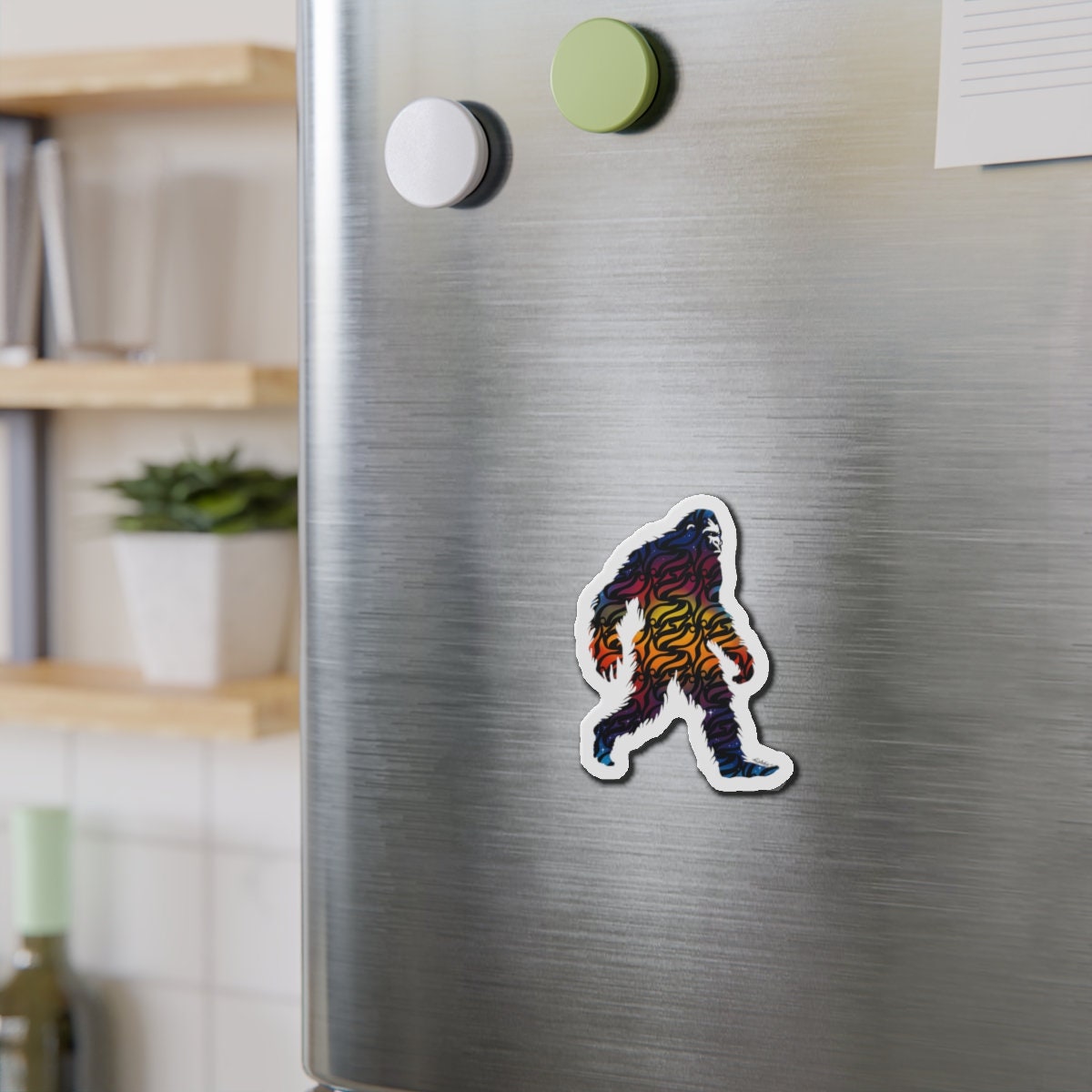 Sasquatch Magnet Die-cut Bigfoot Coast Salish Gifts - Etsy