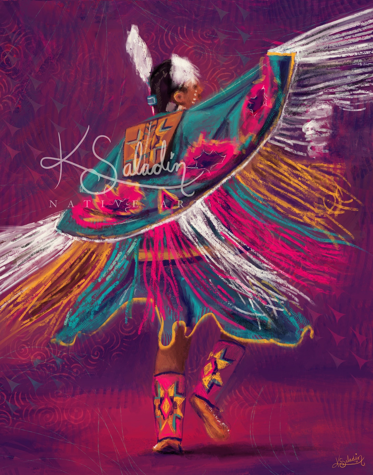 Pow Wow Fancy Dancer 1 - Etsy