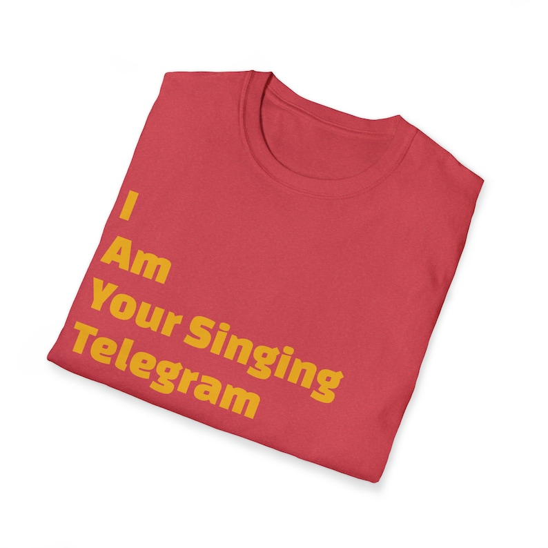 Clue I Am Your Singing Telegram, T-shirt - Etsy