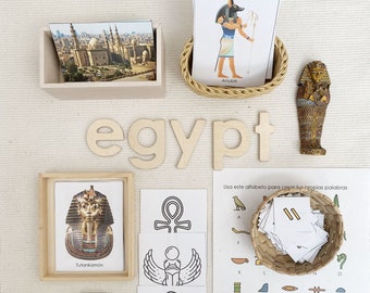 Ancient Egypt Unit Study, Ancient Egypt Activities, Montessori History ...