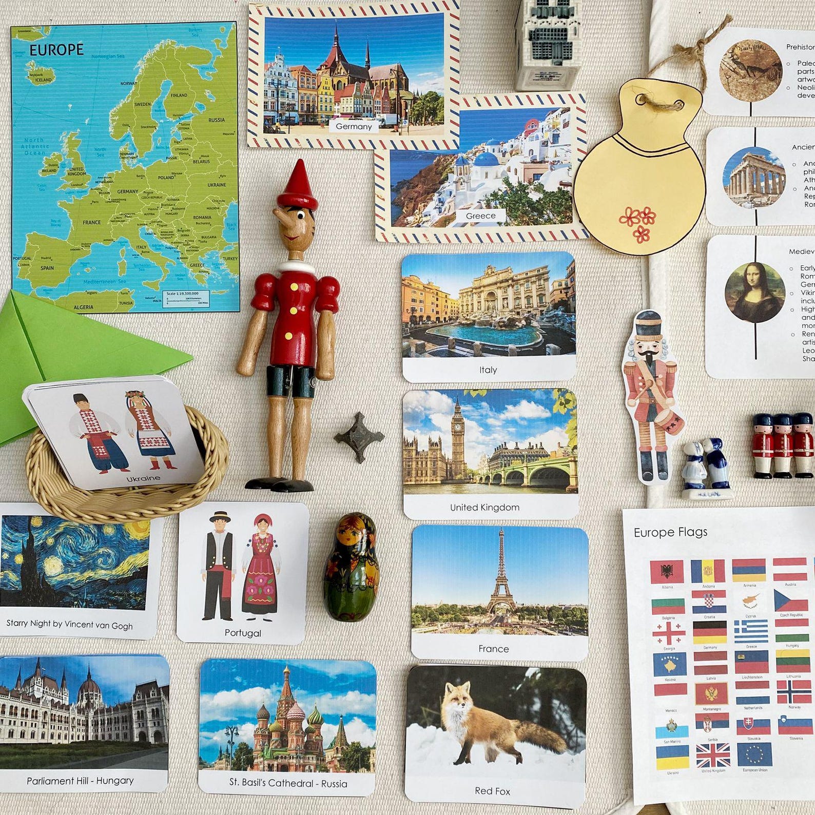 Europe - Unit Study (english) - Etsy