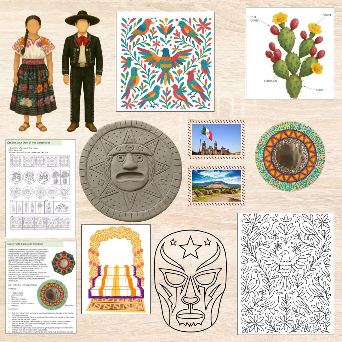 Mexico Unit Study (english) - Etsy