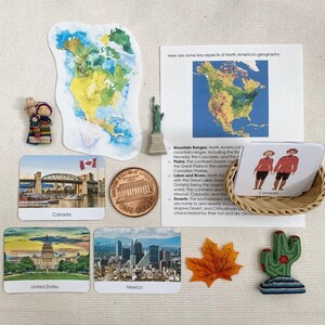 North America Unit Study english - Etsy