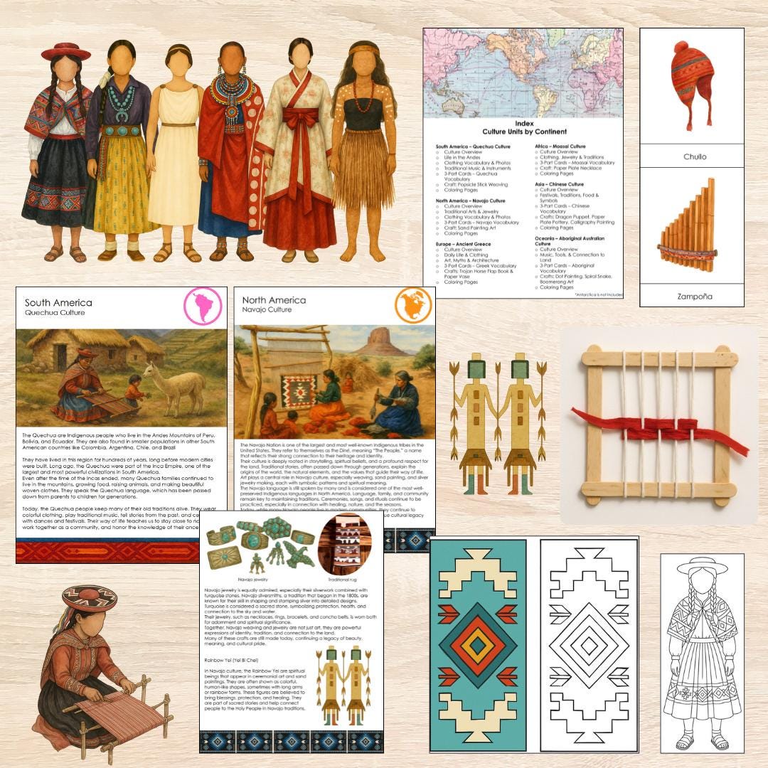 Exploring World Cultures for Kids | Hands-on Culture Activities - Etsy