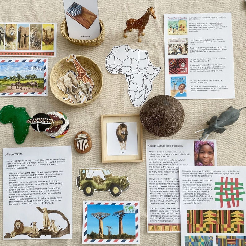 Africa - Unit Study (english) - Etsy
