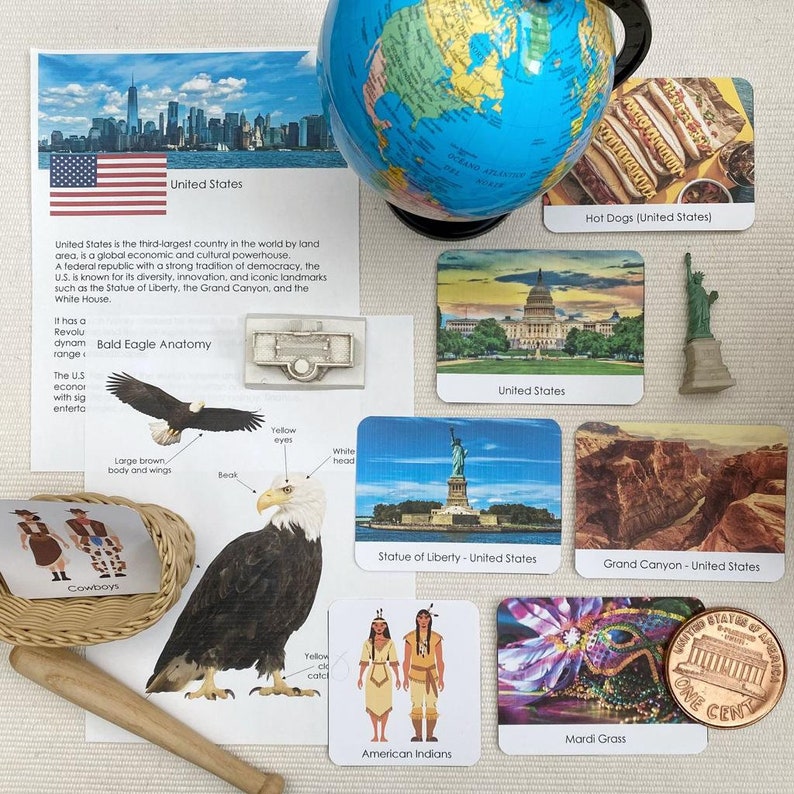 North America Unit Study english - Etsy