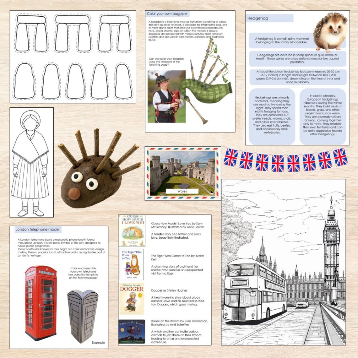 The United Kingdom Unit Study (english) - Etsy
