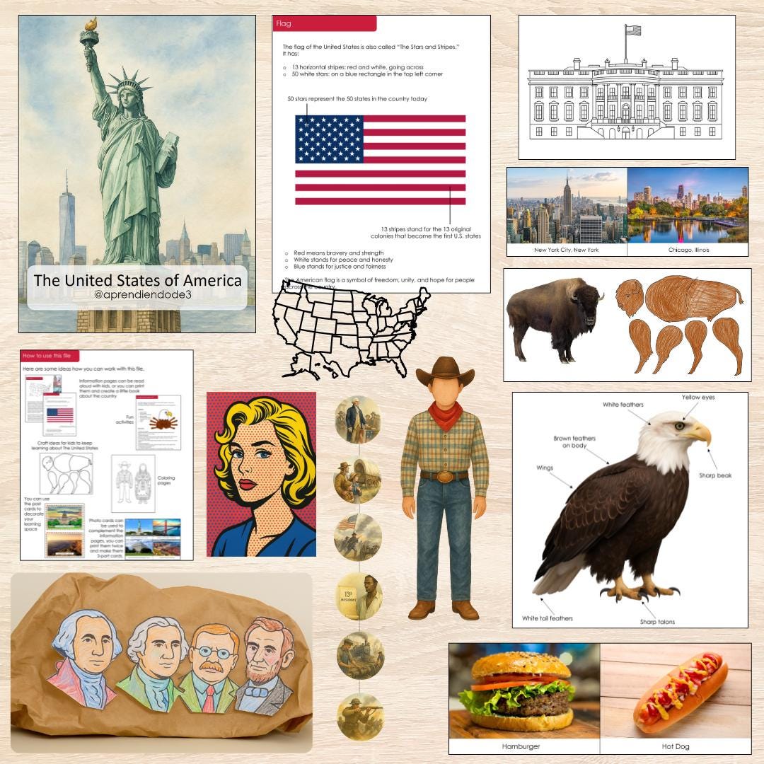 United States Unit Study - Etsy